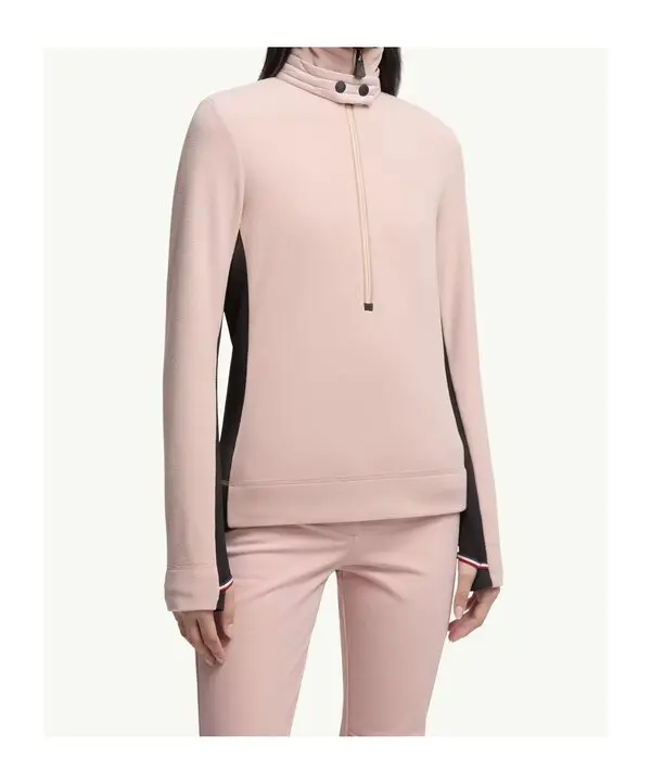 Moncler Half-zip Long Sleeve Polo Neck