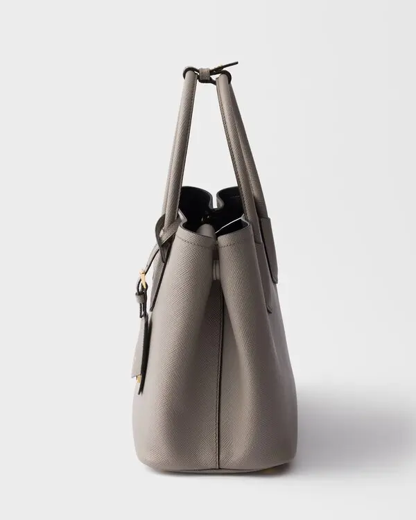 Prada Double Medium Saffiano Leather Bag