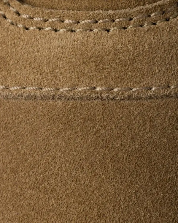 Prada Suede Sneakers With Embossed Texture