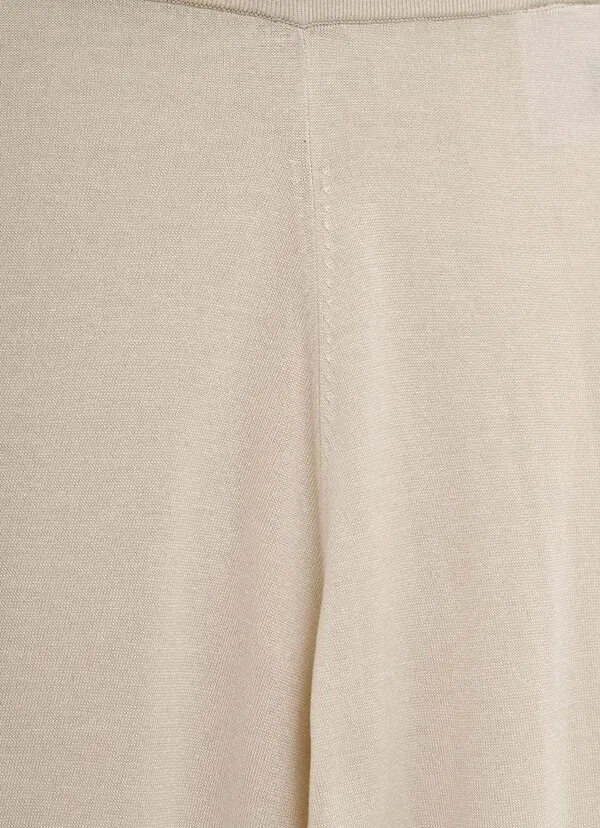 TOTEME Knitted Wide-leg Trousers