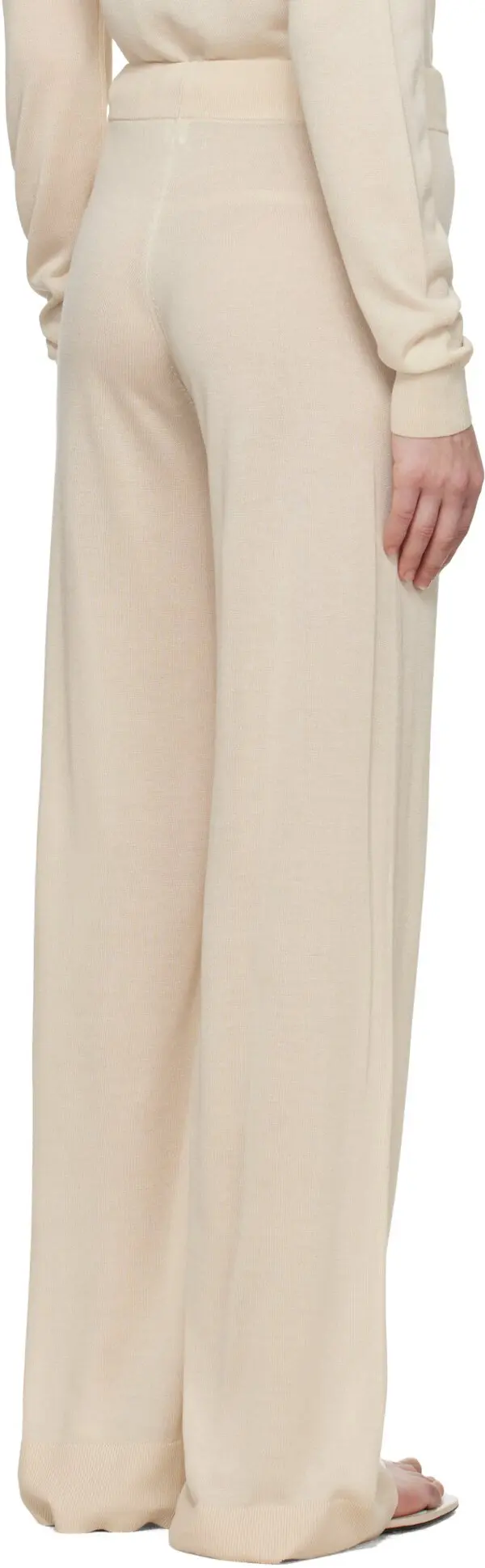 TOTEME Knitted Wide-leg Trousers
