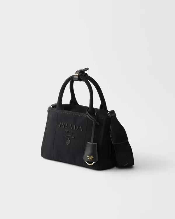 Prada Jardinière Cotton Canvas Mini-bag