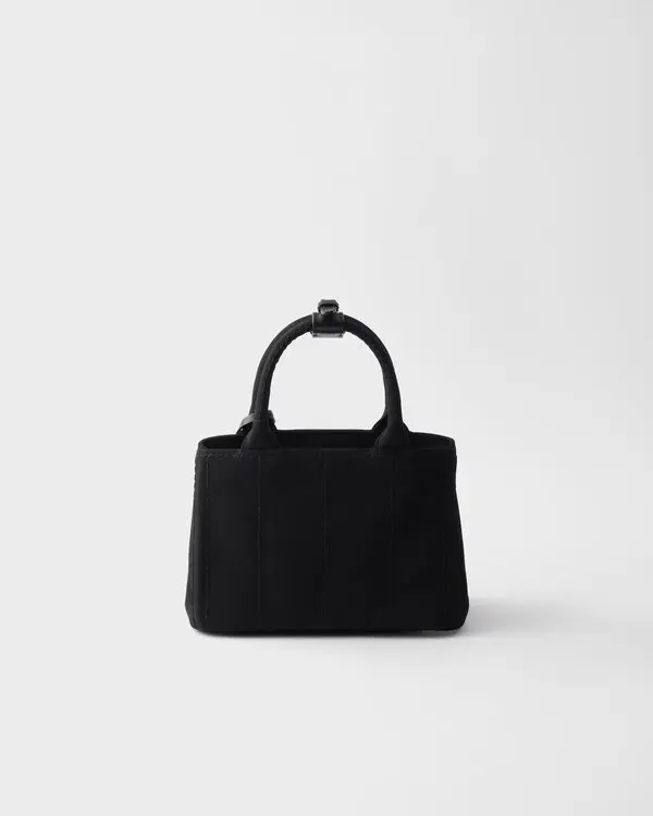 Prada Jardinière Cotton Canvas Mini-bag