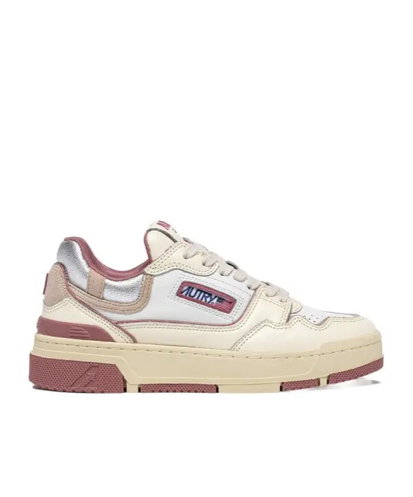 AUTRY Lace-up Sneakers - Nude