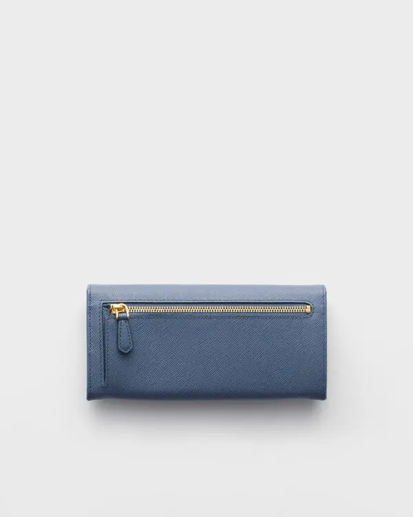 Prada Large Saffiano Leather Wallet