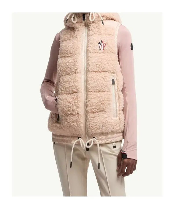Moncler Teddy Hooded Insulated Gilet