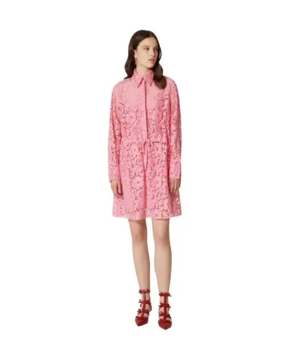 Valentino Garavani Lace Shirt Dress