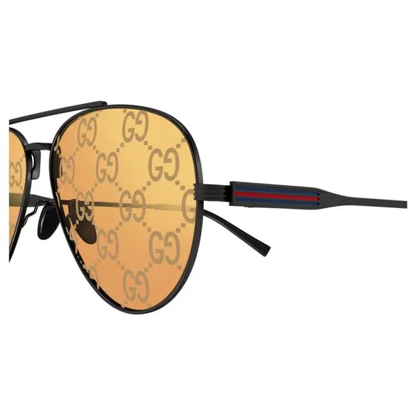 Gucci Pilot Frame Sunglasses