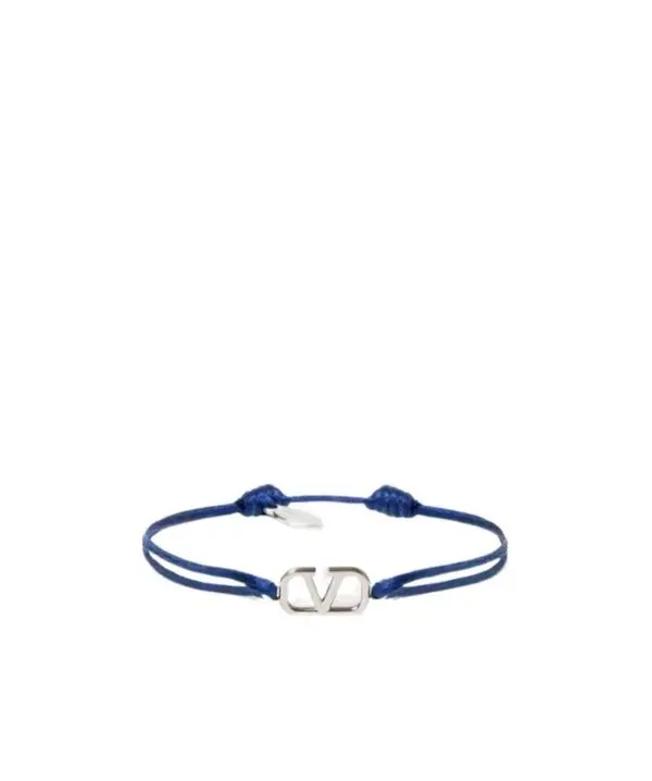 Valentino Garavani Vlogo Signature Cotton Bracelet