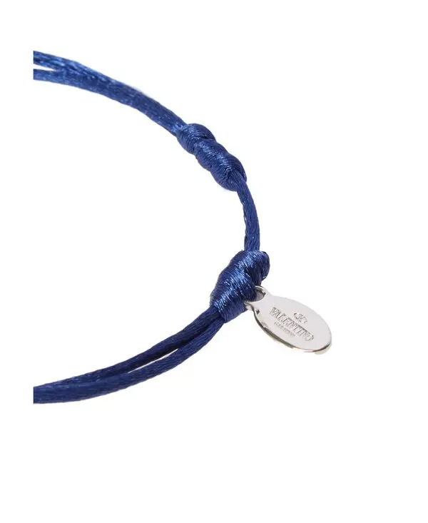Valentino Garavani Vlogo Signature Cotton Bracelet