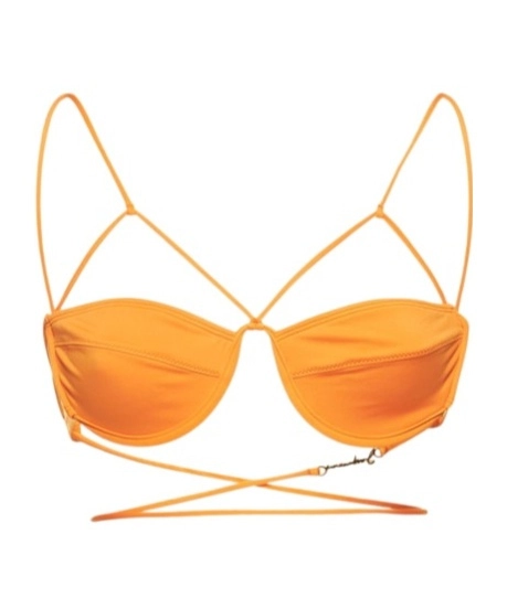 Jacquemus Strapless Bikini Top