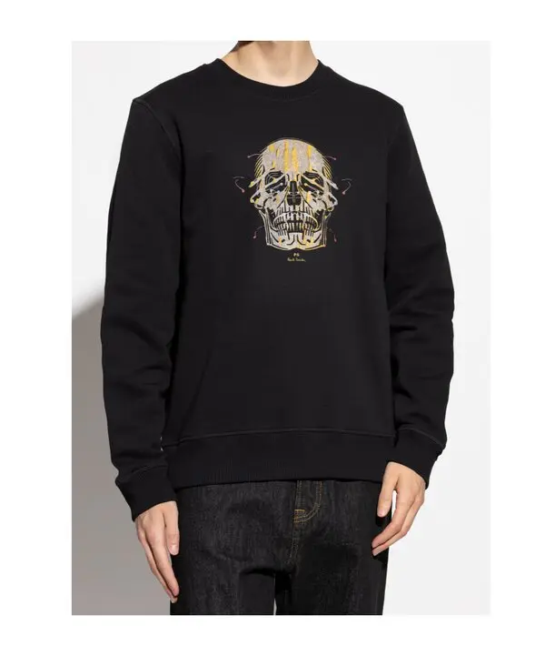 Paul Smith Graphic Printed Crewneck Sweatshirt
