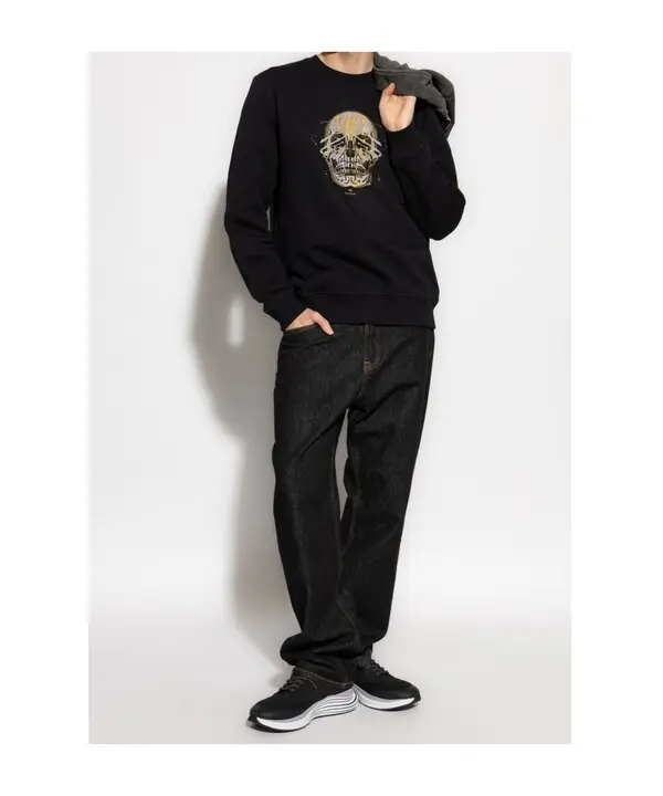 Paul Smith Graphic Printed Crewneck Sweatshirt