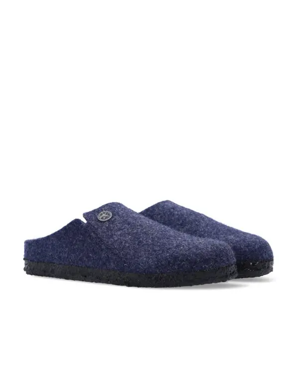 BIRKENSTOCK Logo-button Shearling Slippers