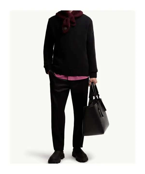Moncler Wool Cashmere Blend Sweater