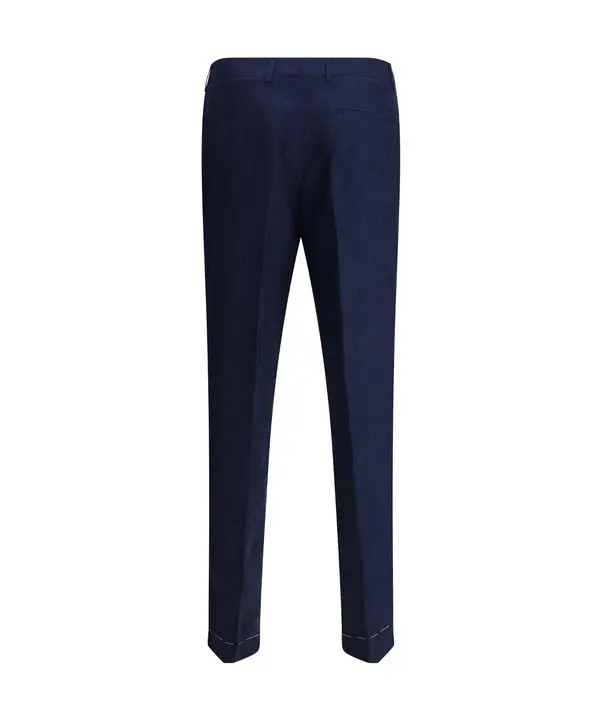 Brunello Cucinelli Cotton Chino Trousers