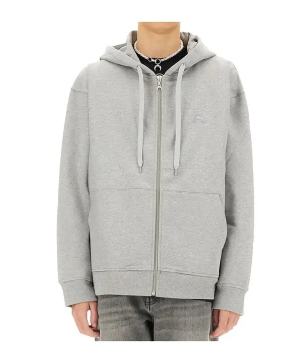 MARINE SERRE Logo Printed Hoodie