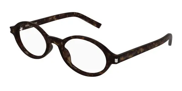 Saint Laurent Full Rim Oval Eyeglasses