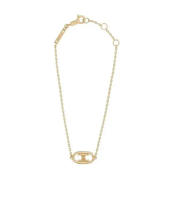 Celine Maillon Triomphe Bracelet In Gold - Yellow