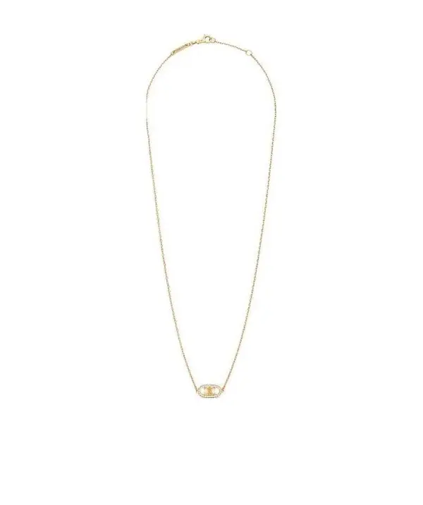 Celine Maillon Triomphe Diamond Necklace In Gold