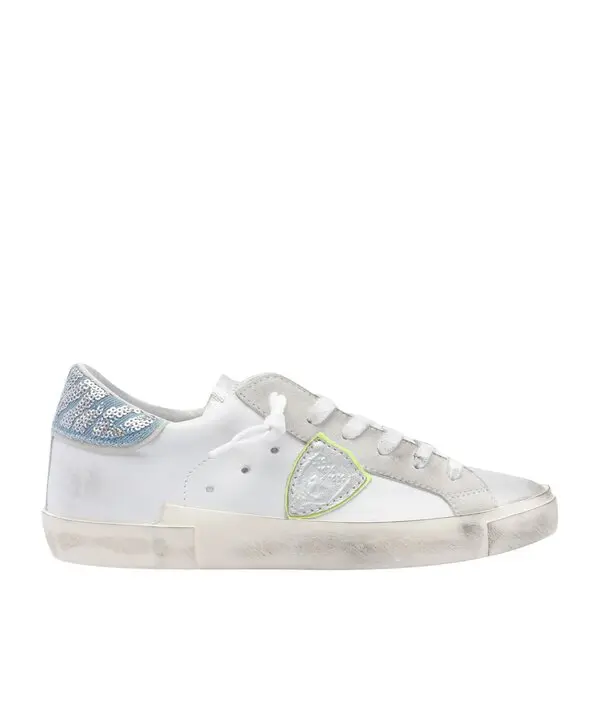 Philippe Model Prsx Low-top Sneakers With Sequins