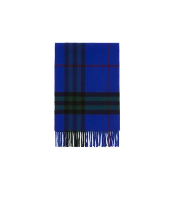 Burberry Checked Fringed-edge Scarf