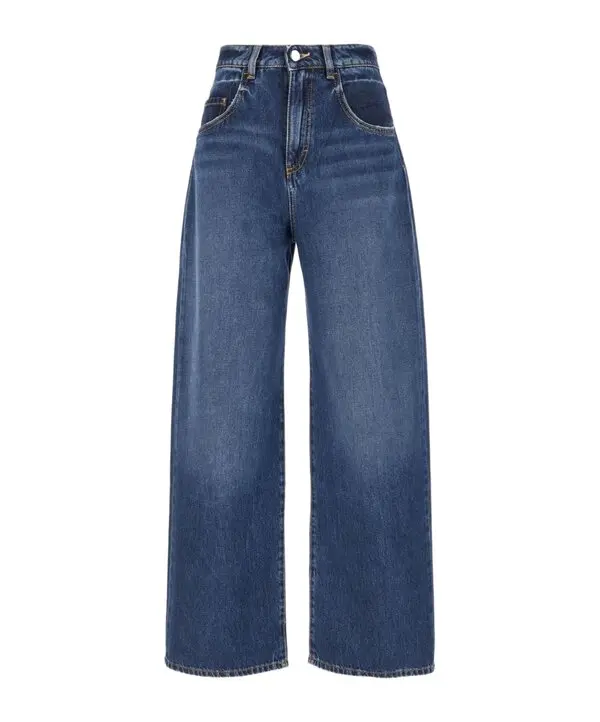 ICON DENIM LOS ANGELES Poppy Flared Leg Jeans - Blue