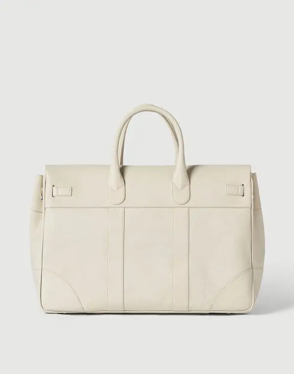 Brunello Cucinelli Grained-calfskin Country Bag