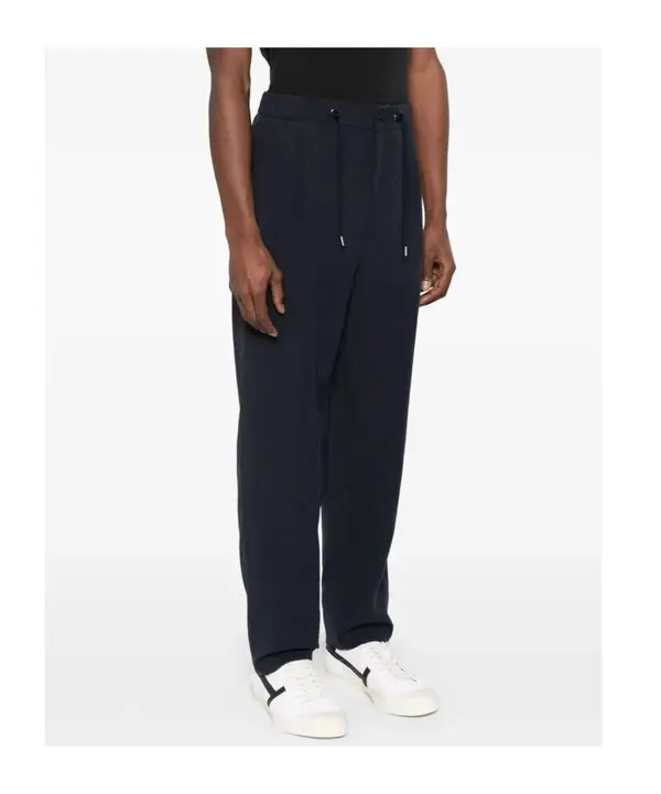 Giorgio Armani Pleated Detail Drawstring Trousers