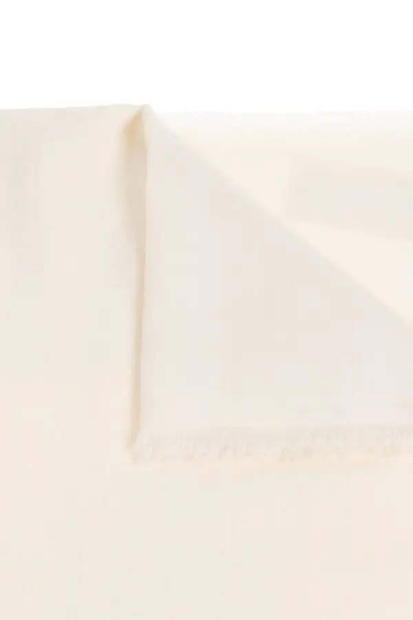 Max Mara Curvone Frayed Edge Scarf
