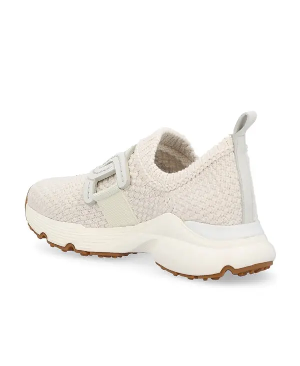 TOD'S Chain Link Embellished Knit Sneakers
