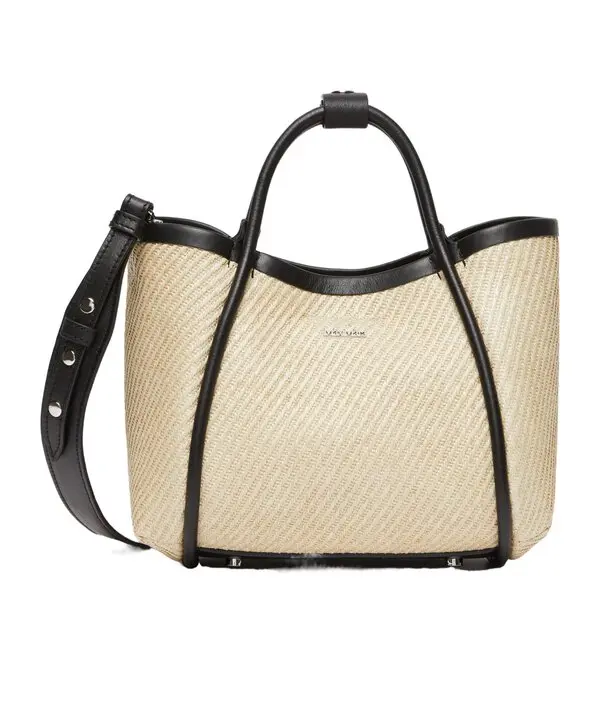 Max Mara Logo Plaque Top Handle Bag