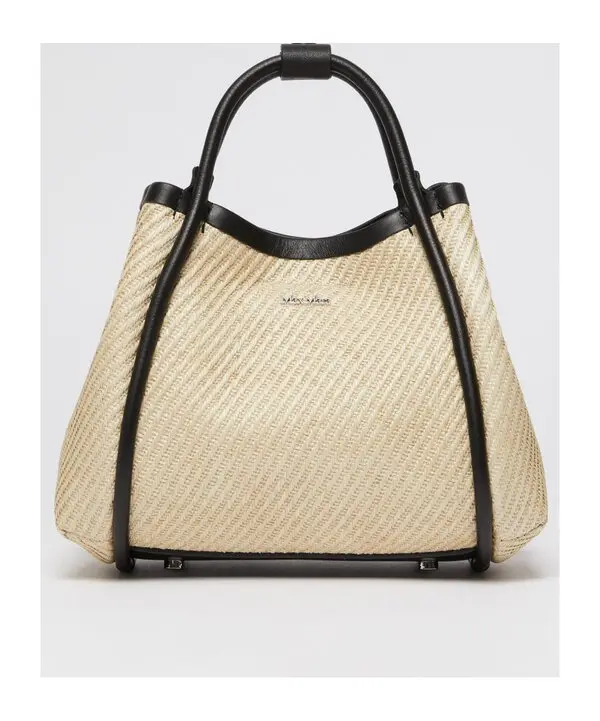 Max Mara Logo Plaque Top Handle Bag