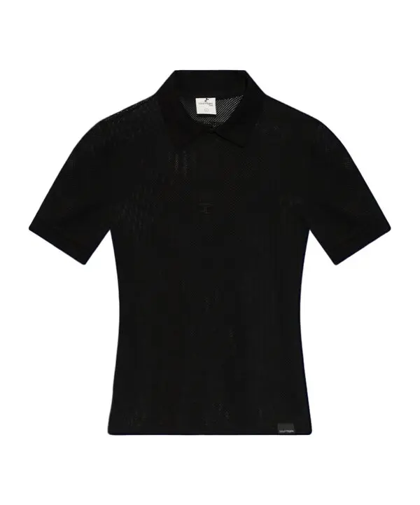COURREGES Short-sleeved Polo Shirt