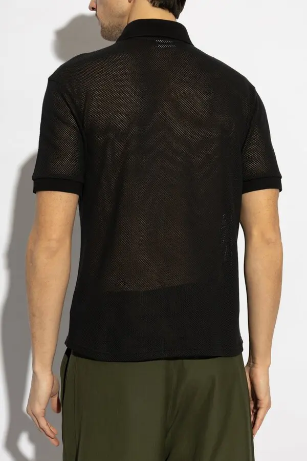 COURREGES Short-sleeved Polo Shirt