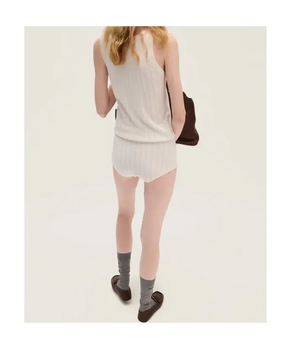Miu Miu Cashmere And Silk Tank Top