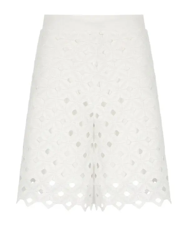Max Mara Cut-out Detailed Shorts