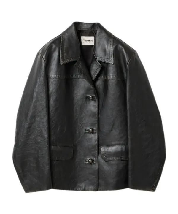 Miu Miu Leather Jacket