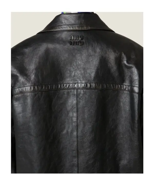 Miu Miu Leather Jacket