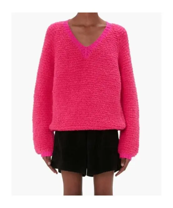 J.W.ANDERSON Bouclé V-neck Sweater