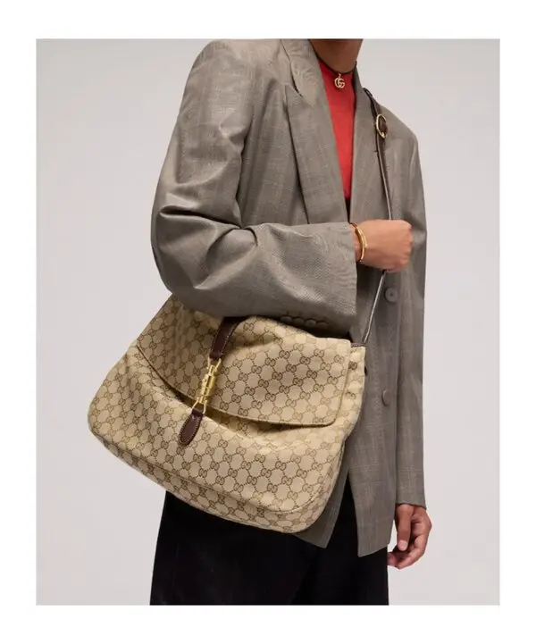 Gucci Jackie Flap Large Crossbody Bag