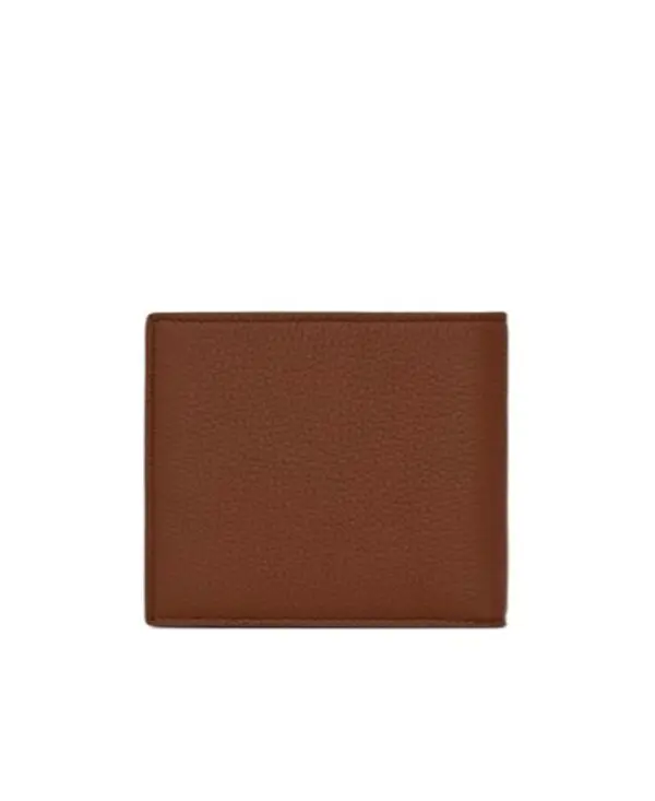 Saint Laurent Logo-detail Leather Wallet
