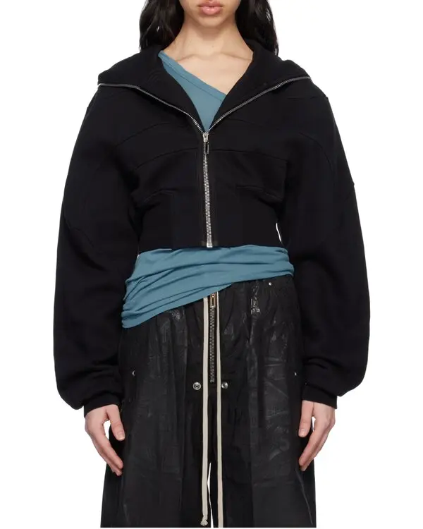 Rick Owens Collage Gimp Hoodie