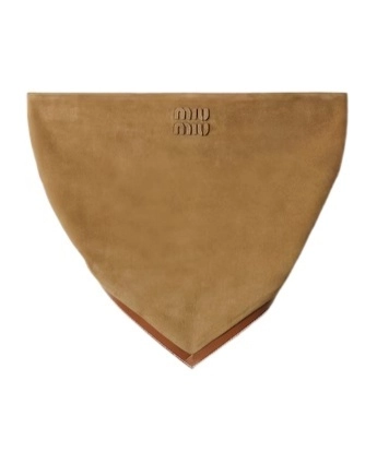Miu Miu Suede Bandana Top