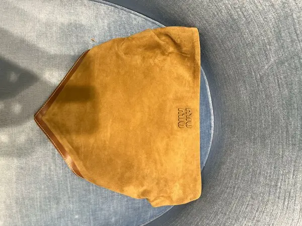Miu Miu Suede Bandana Top