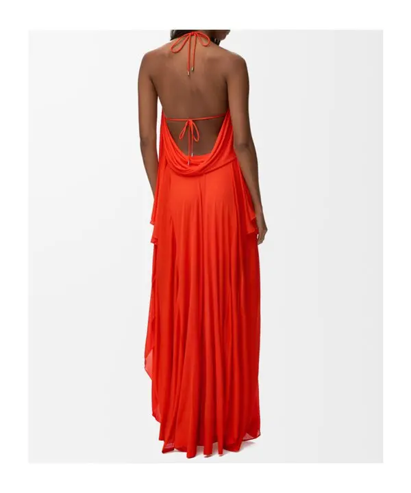 Loewe Dress In Crepe Viscose
