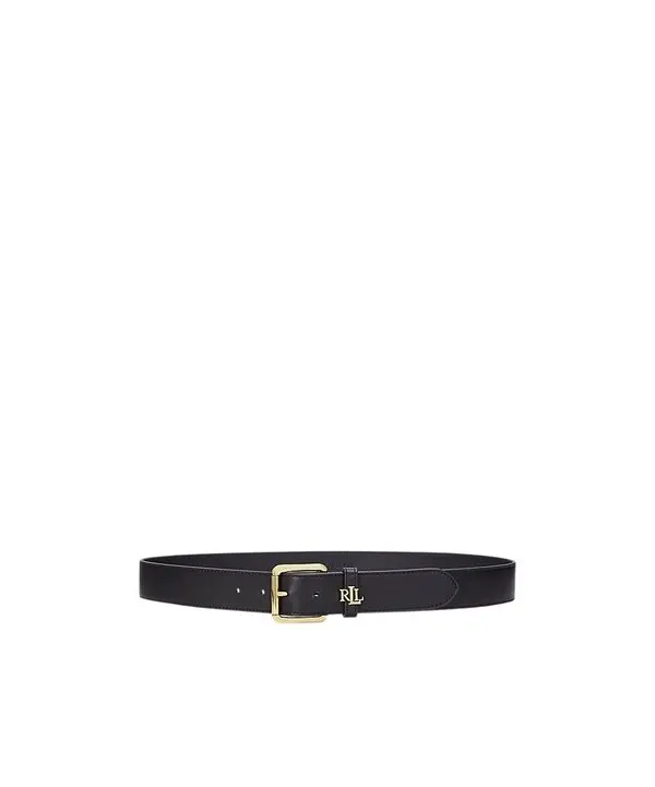 Ralph Lauren Logo Buckle Belt - Black