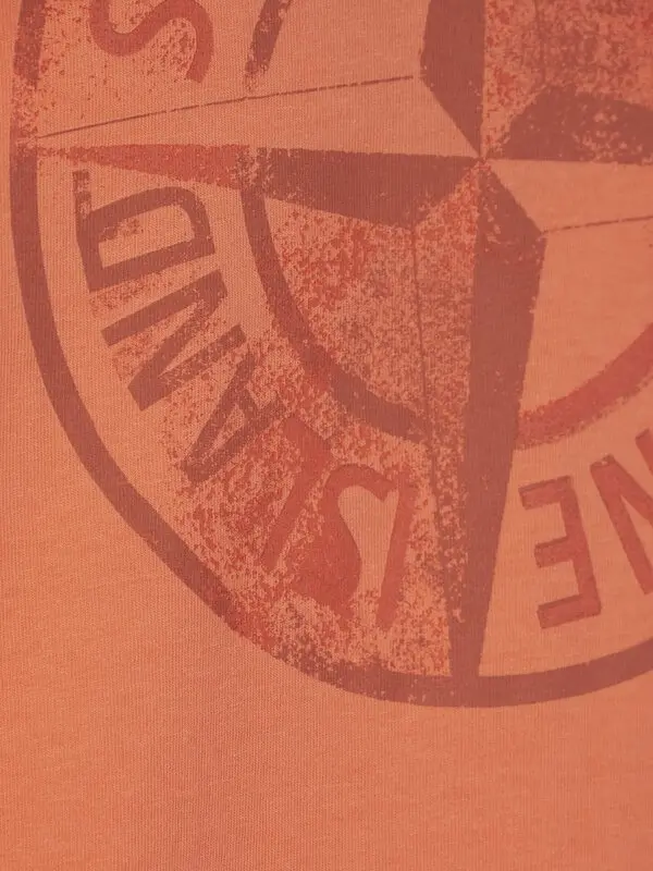 Stone Island Compass-printed Crewneck T-shirt