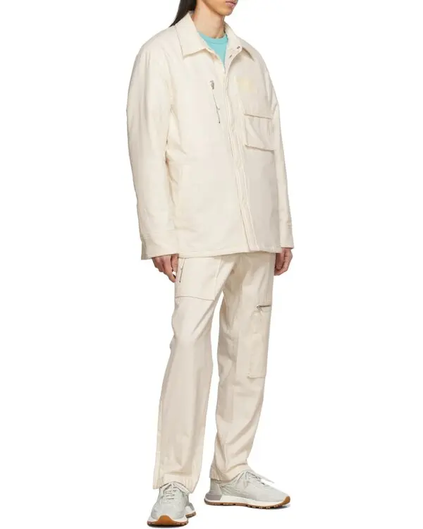 Helmut Lang Logo Lapel Long-sleeved Shirt