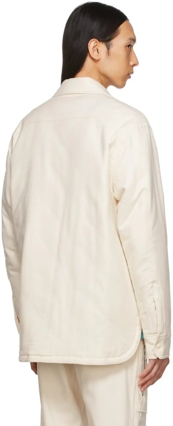 Helmut Lang Logo Lapel Long-sleeved Shirt